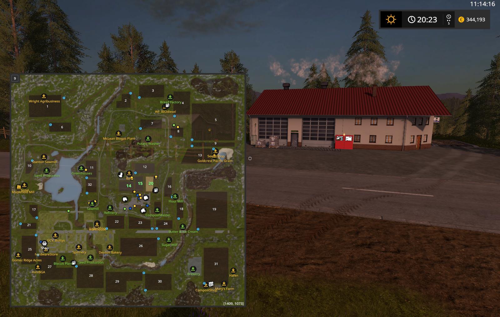 PRODUCTION MAP V1.5.0.0 FS17 - Farming Simulator 17 mod / FS 2017 mod PRODUCTION MAP V1.5.0.0 FS17 - Farming Simulator 17 mod / FS 2017 mod