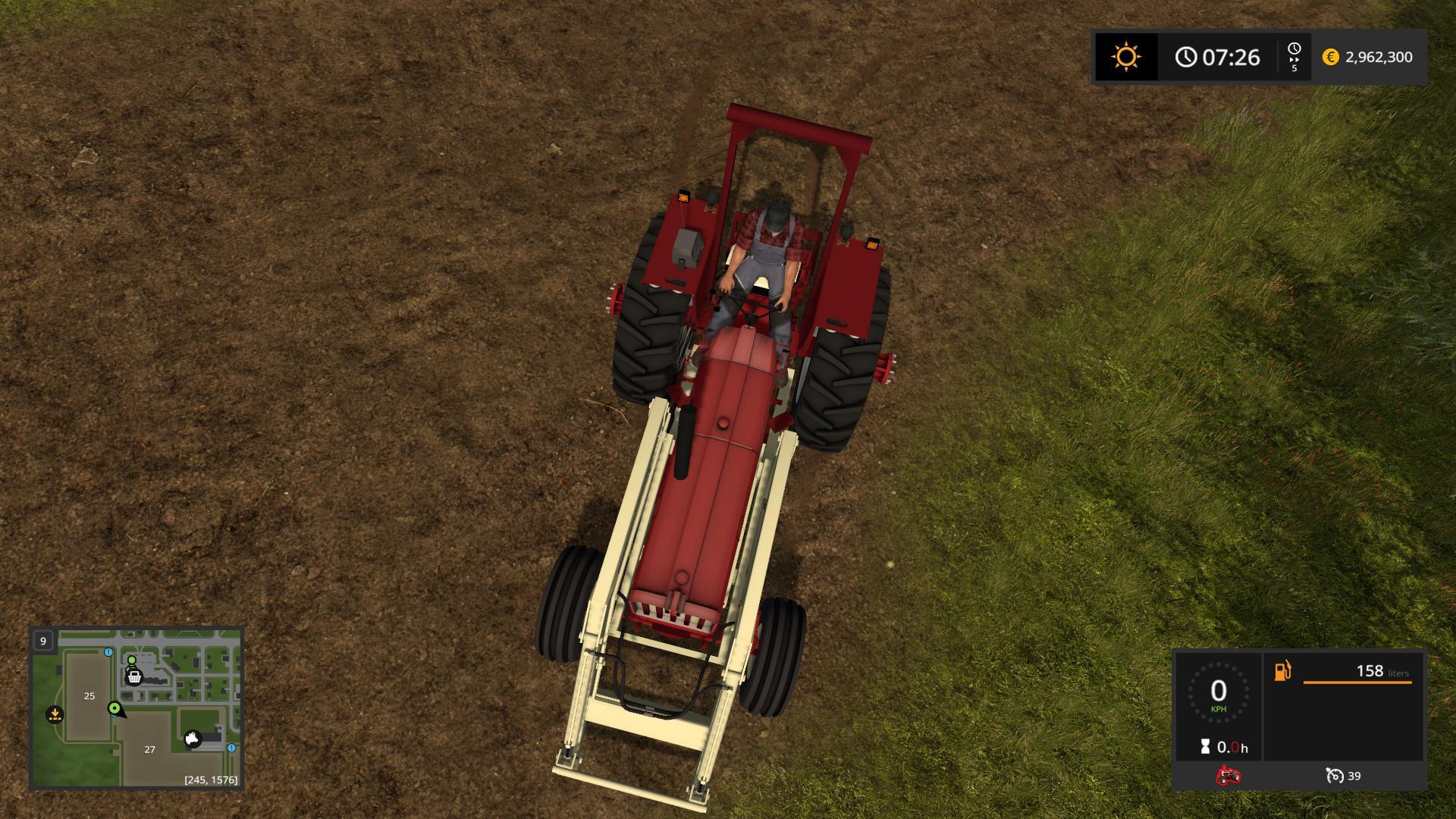 OLD IRON FARMALL 806 TRACTORS V1.0 FS17 - Farming Simulator 17 mod / FS 2017 mod