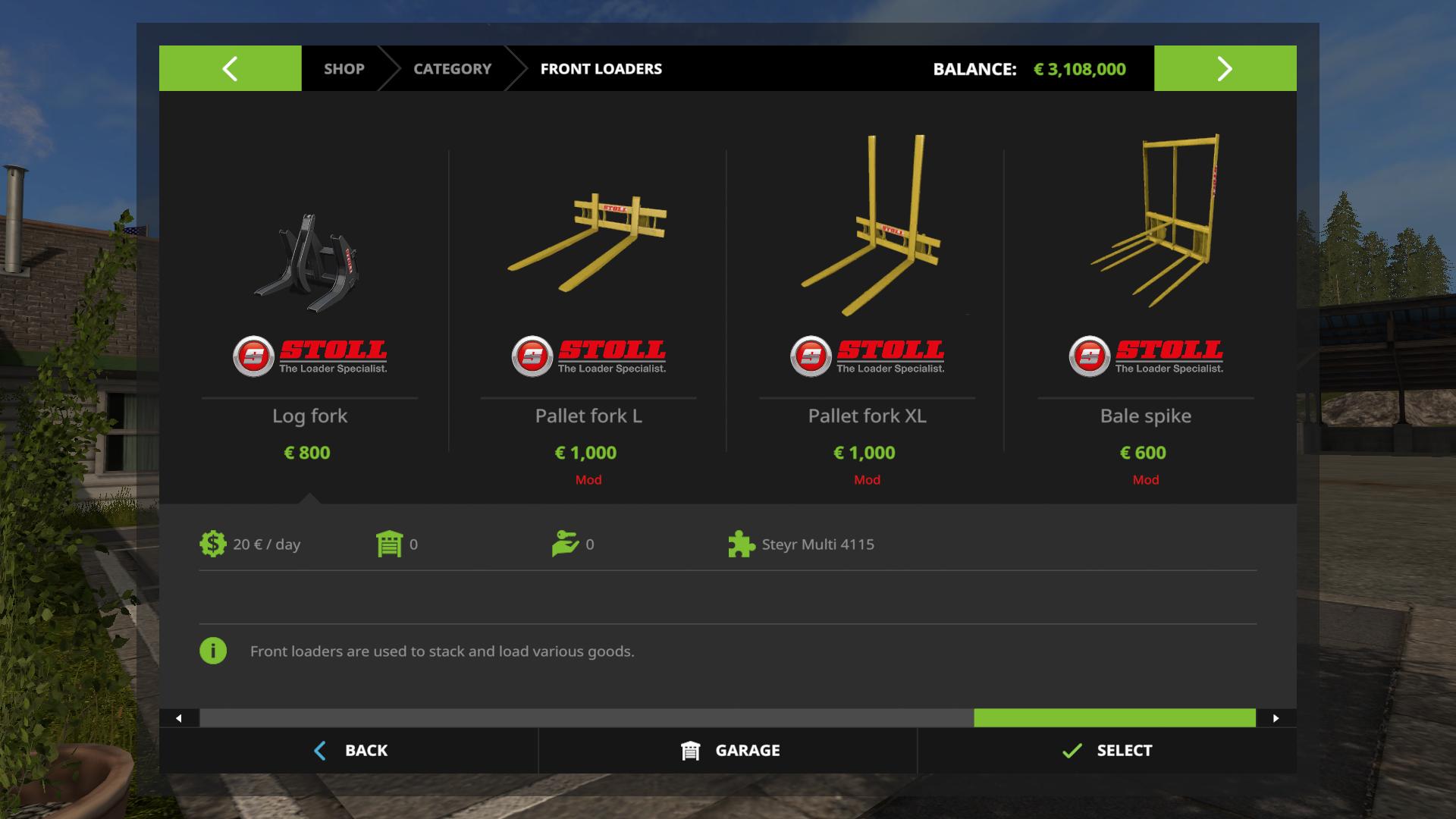 Stoll Frontlader Tools v1.0 FS17 - Farming Simulator 17 mod / FS 2017 mod Stoll Frontlader Tools v1.0 FS17 - Farming Simulator 17 mod / FS 2017 mod